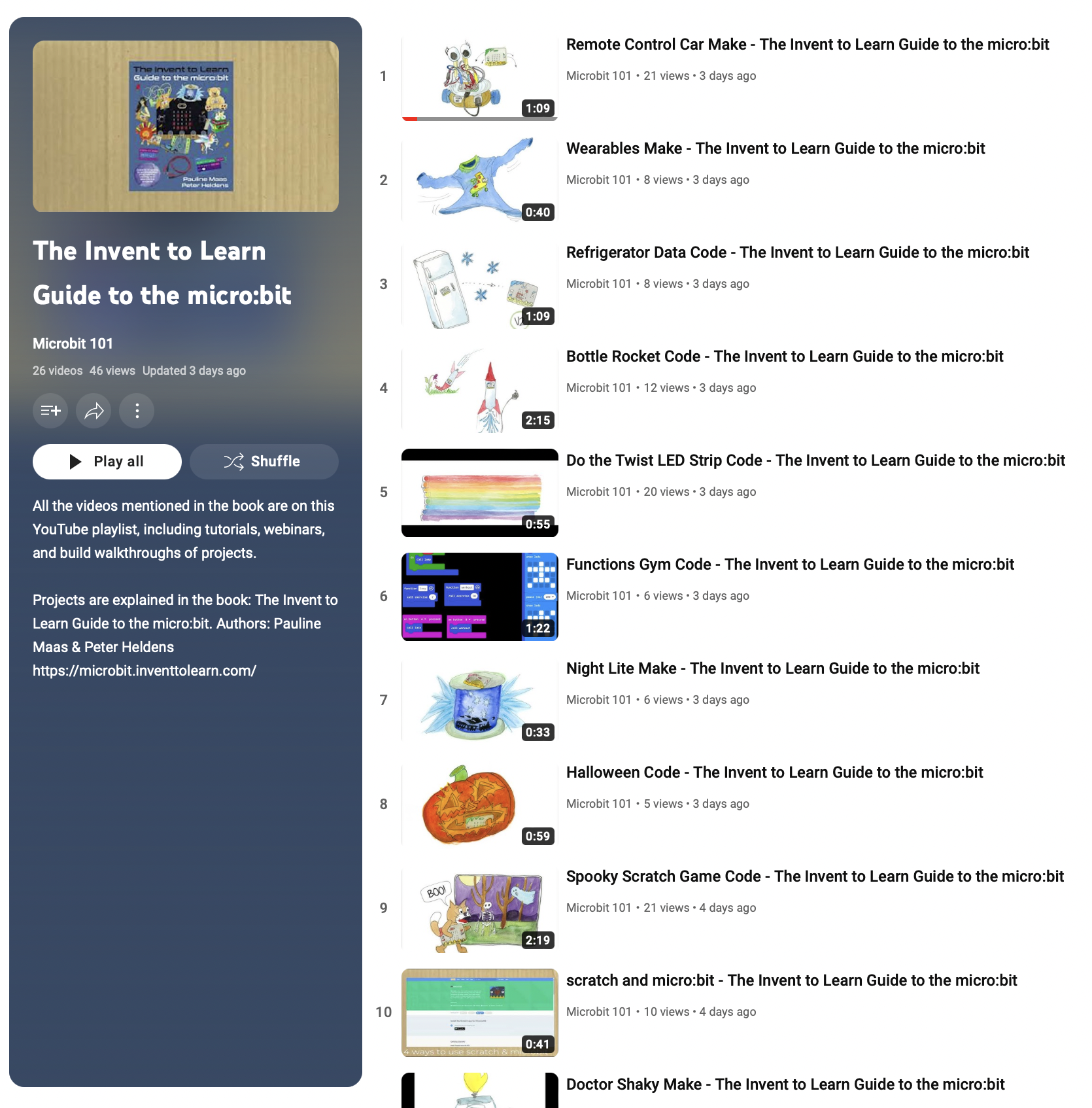 Videos – The Invent to Learn Guide to the micro:bit